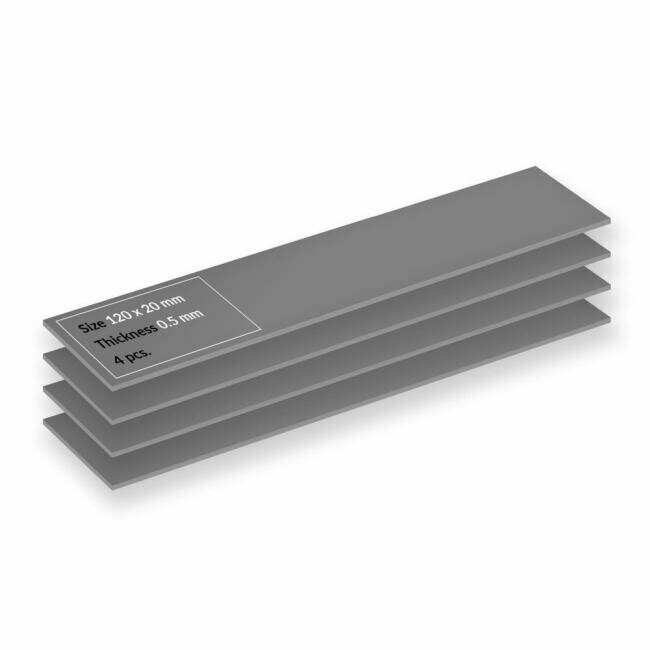 ACTPD00066A Arctic Cooling Термопрокладки ARCTIC TP-4, 120х20х0.5 мм, 4 шт. (ACTPD00066A)