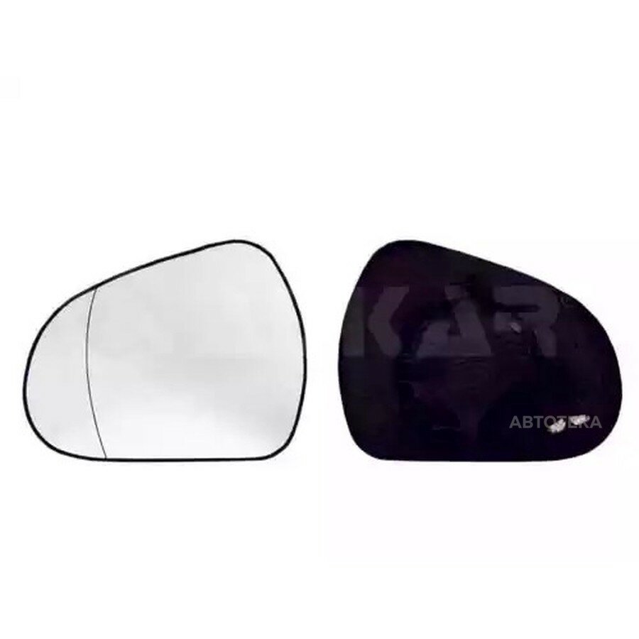 Стекло зеркала PEUGEOT 207 06- выпукл. подогрев. лев. ALKAR 6431284