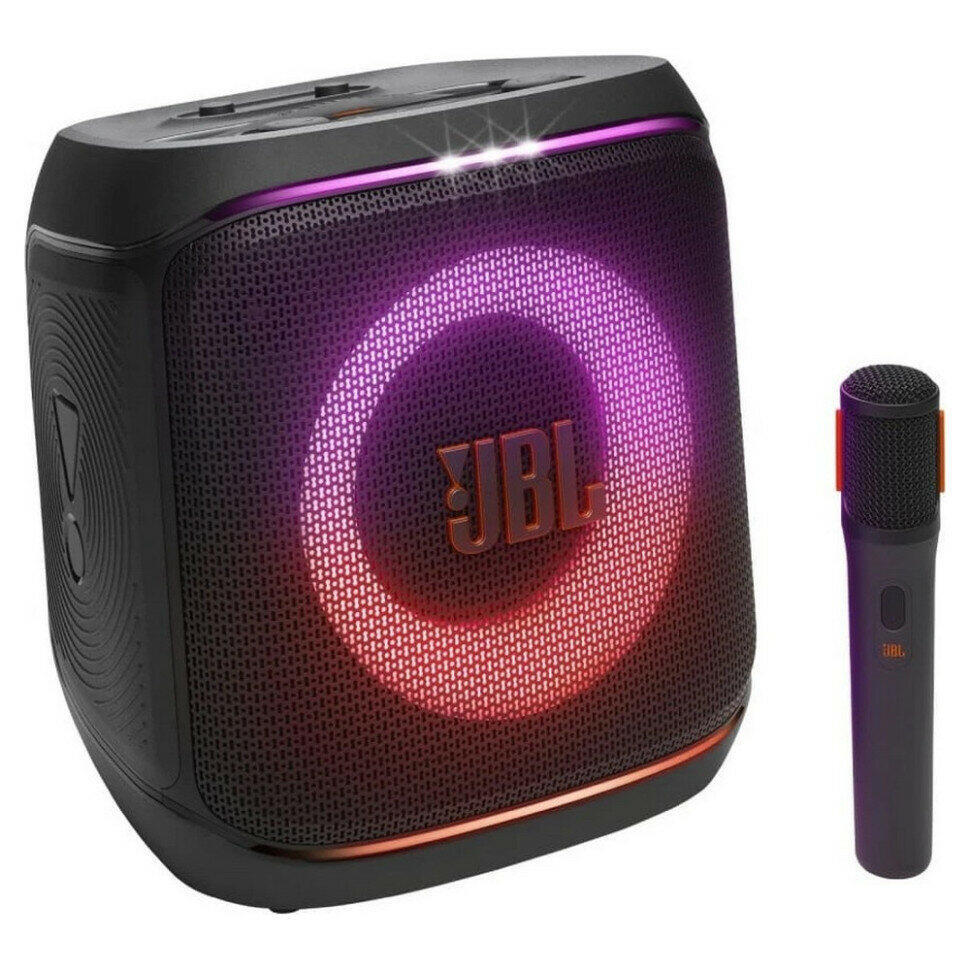 Портативная акустика JBL PartyBox Encore 2, Black (Черный) + беспроводной микрофон