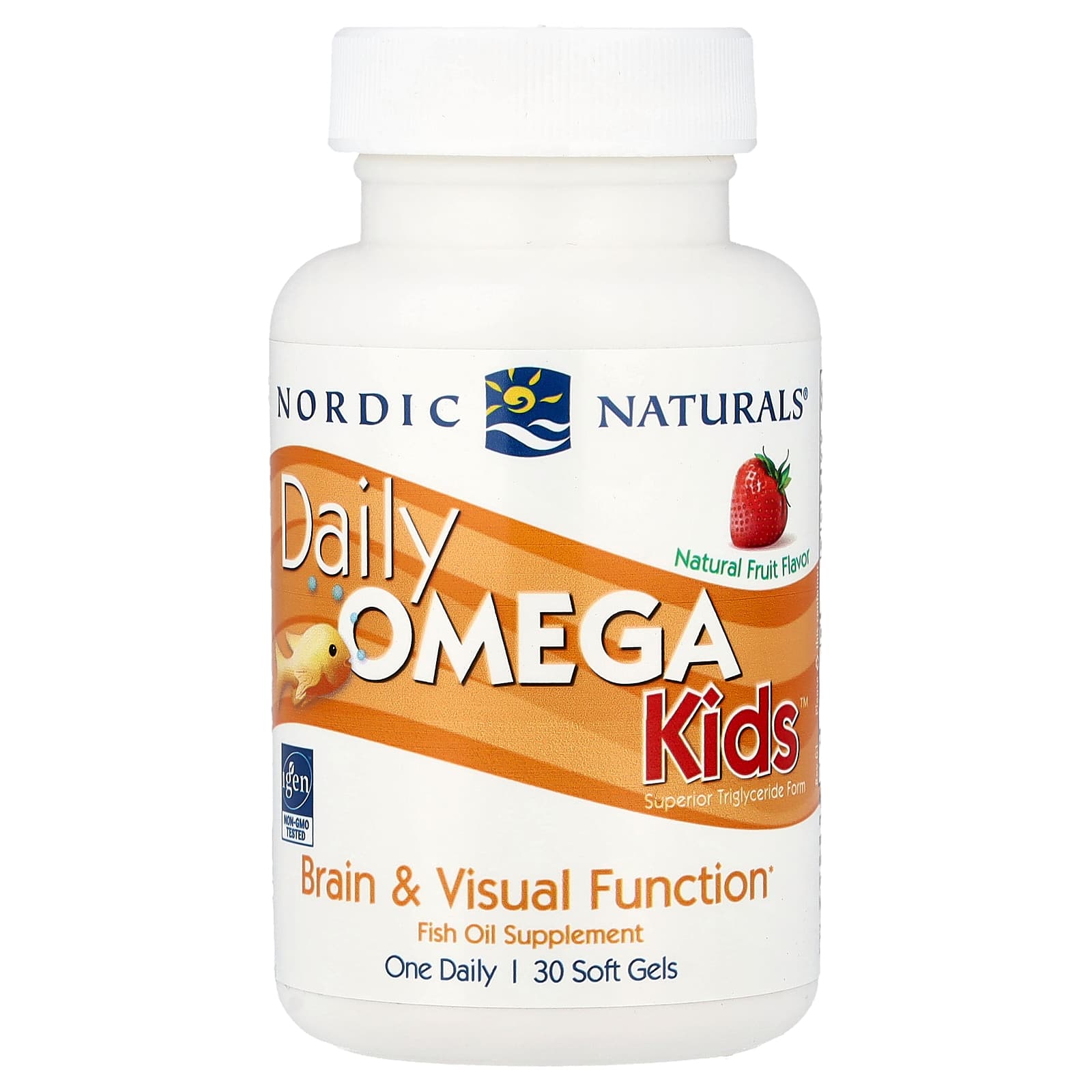 Nordic Naturals Daily Omega kids c фруктовым вкусом 500 мг. (30 жеват. капс