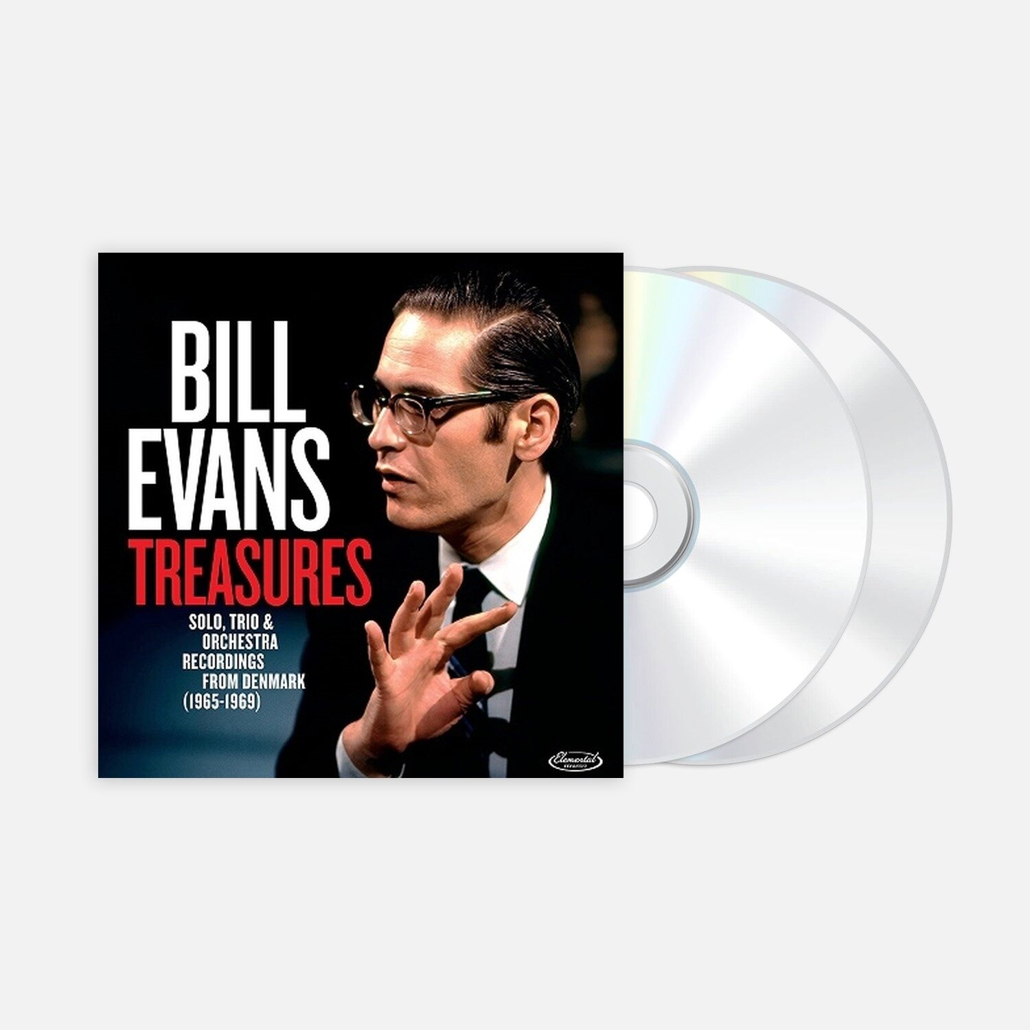Музыка CD Bill Evans (Piano) - Treasures: Solo, Trio & Orchestra Recordings From Denmark (1965-1969)