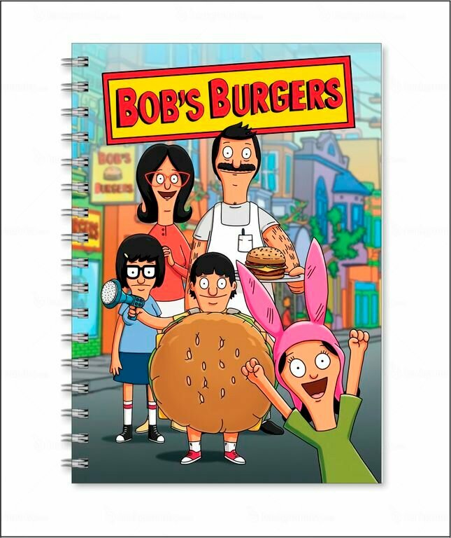 Тетрадь Bob's Burgers, Закусочная Боба №6, А5