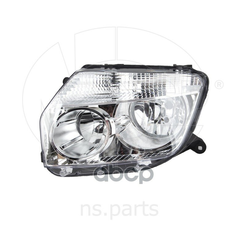 Фара левая RENAULT DUSTER (10-15) (хром) NSP арт. NSP07260600069R