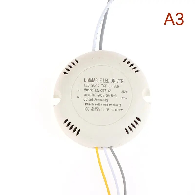 LED драйвер диммируемый TLIB-24W, A3, 8-24Вт