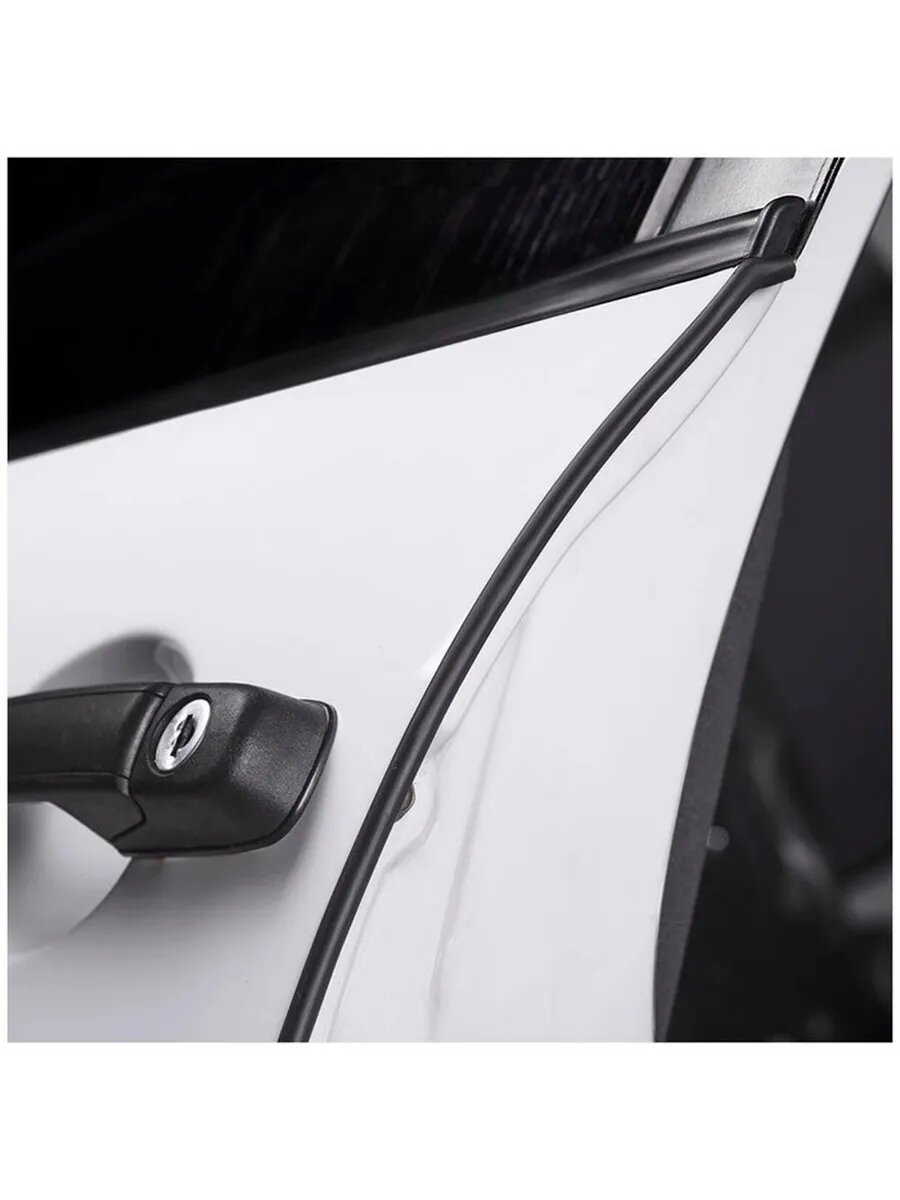 Защитный молдинг для дверей авто 5м черный