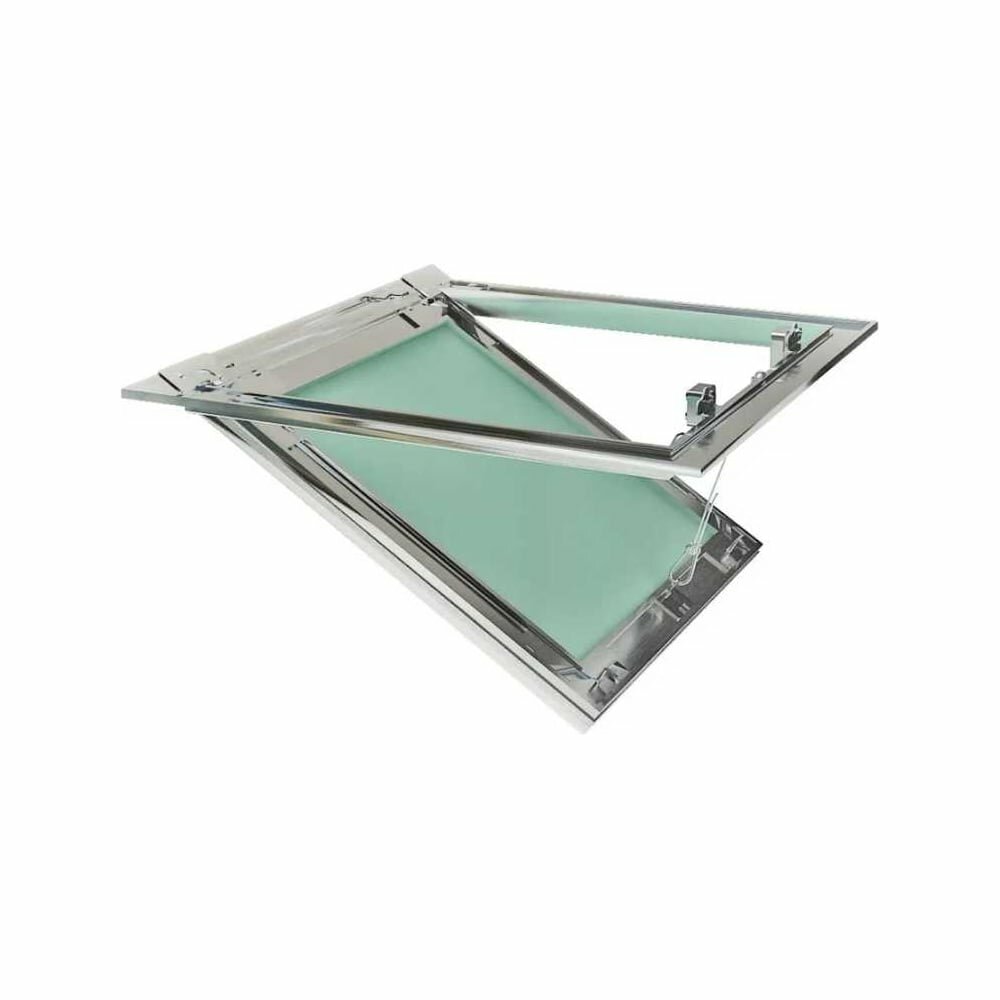 Люк под покраску потолочный Хаммер Ультра 60х60, петли по стороне 60