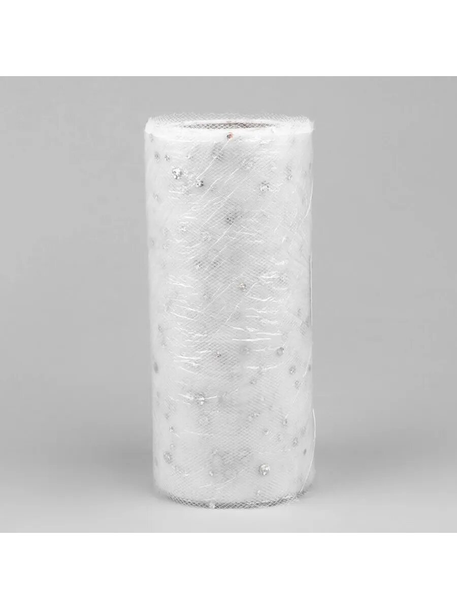 Блестящий фатин с блёстками для творчества и праздников