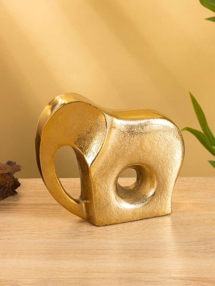 Сувенир интерьерный «Слон», 16×5×14 см, алюминий