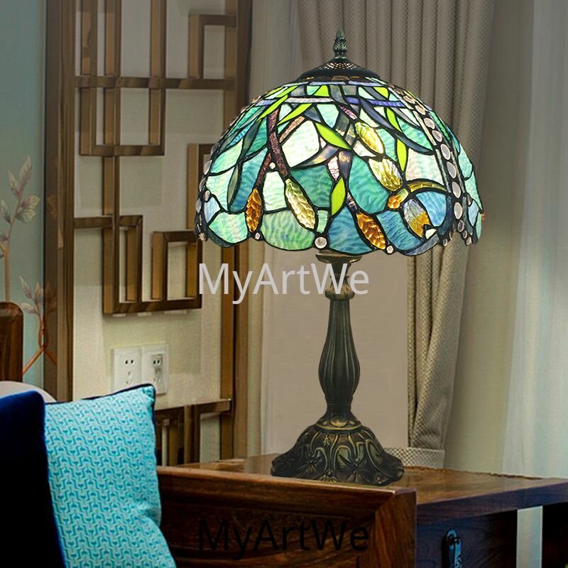 Лампа настольная MyArtWe M299W 30 CM Прикроватная лампа от Тиффани