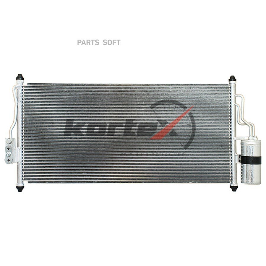KORTEX KRD2068 Радиатор кондиционера