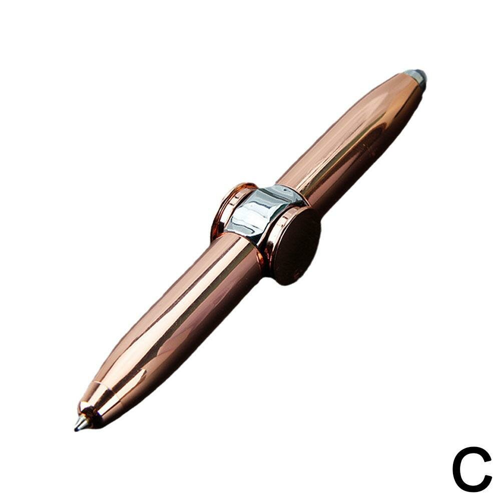 Металлические светящиеся ручки-вертушки, игрушки-антистресс