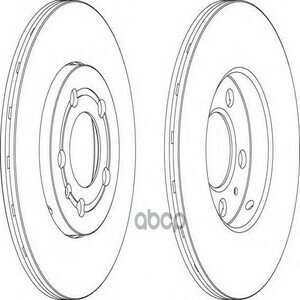 Тормозной диск Ferodo арт. ddf927