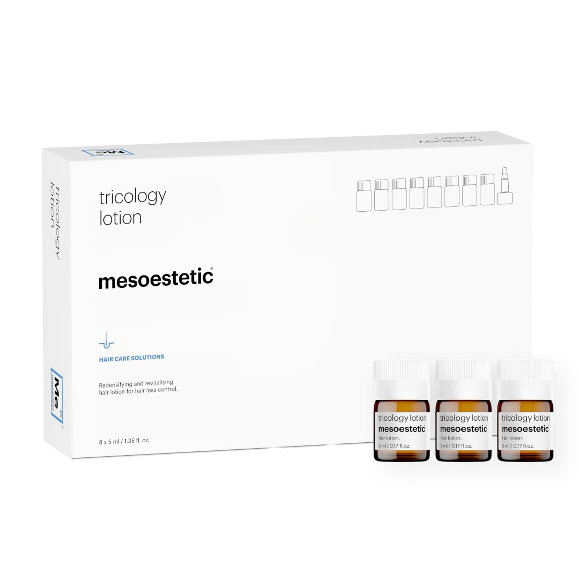 Mesoestetic Лосьон, восстанавливающий и утолщающий волосы Tricology Lotion 8 х 5 мл