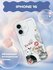 Чехол на Apple iPhone 16 / Айфон 16 с принтом xoxo lucky girl 2