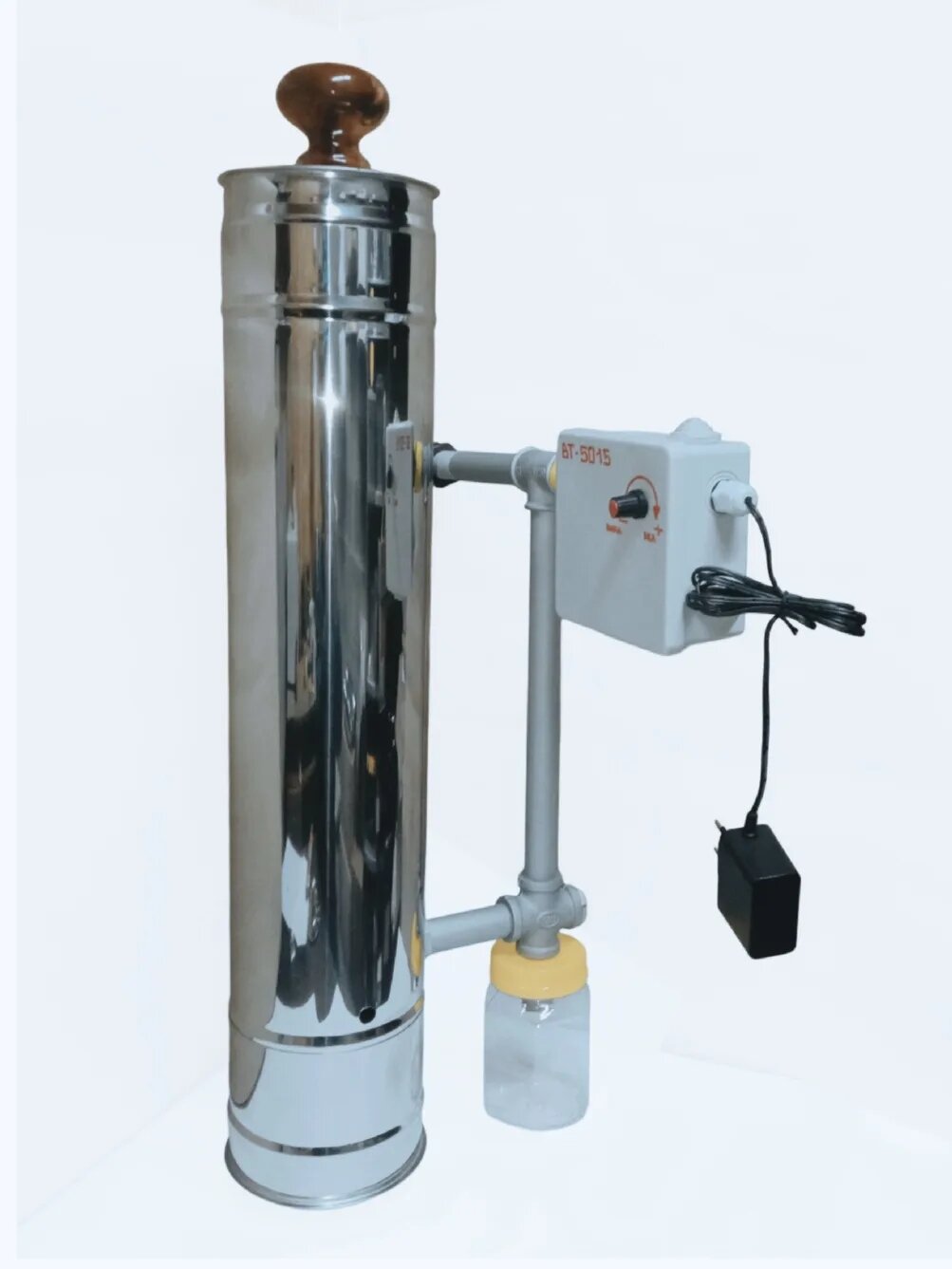 Дымогенератор Дачник, для холодного копчения, встраиваемый, нержавеющая сталь, 5л