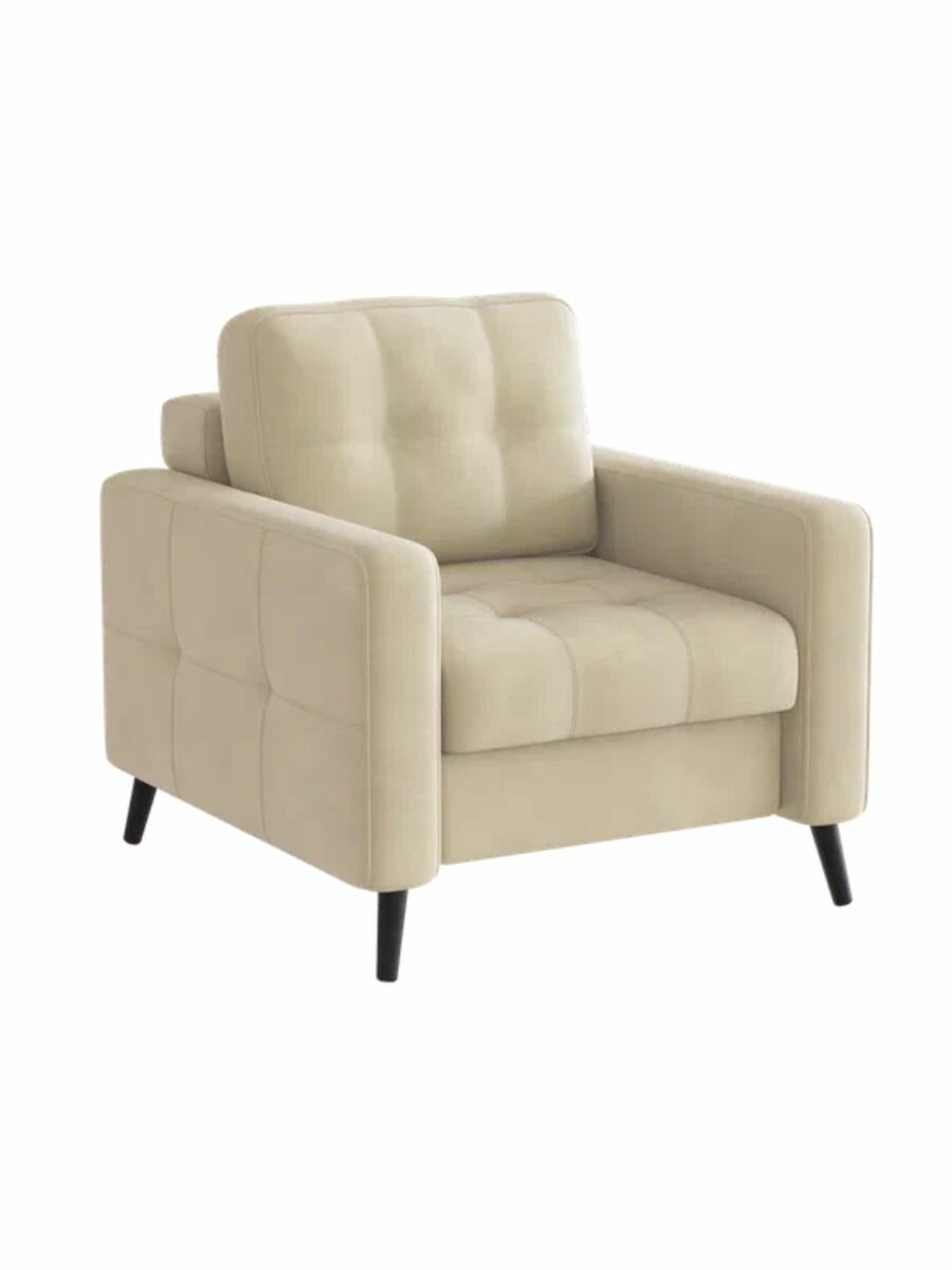 Домани Кресло интерьерное Лира 870х890х940, Бежевый