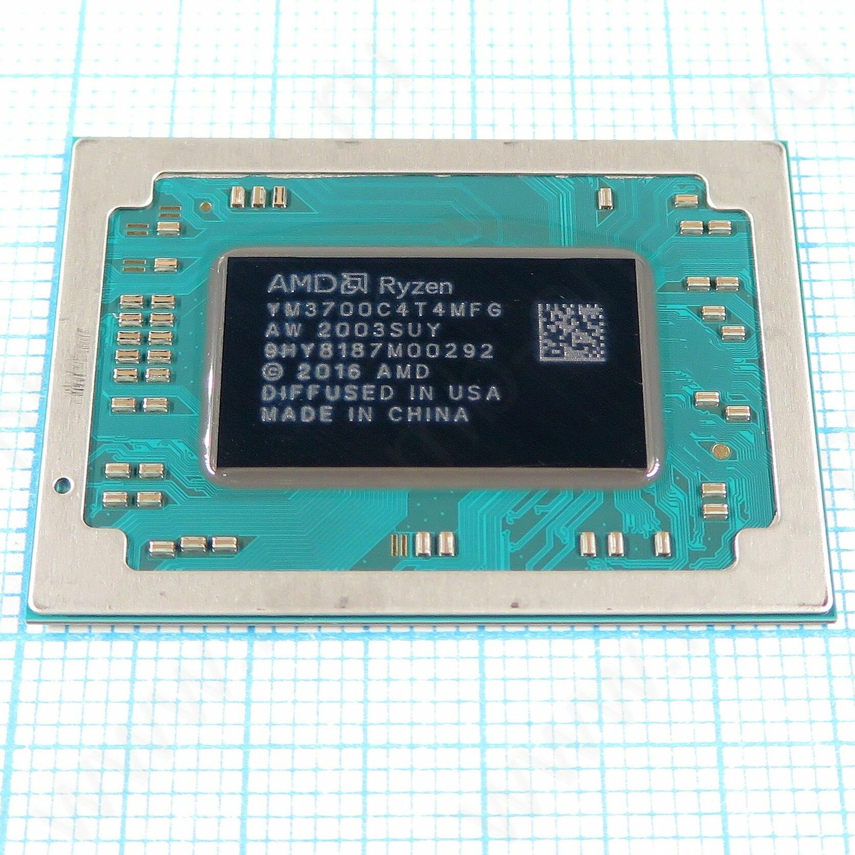 YM3700C4T4MFG Ryzen 7 Mobile 3700U BGA1140 (FP5) - процессор для ноутбука
