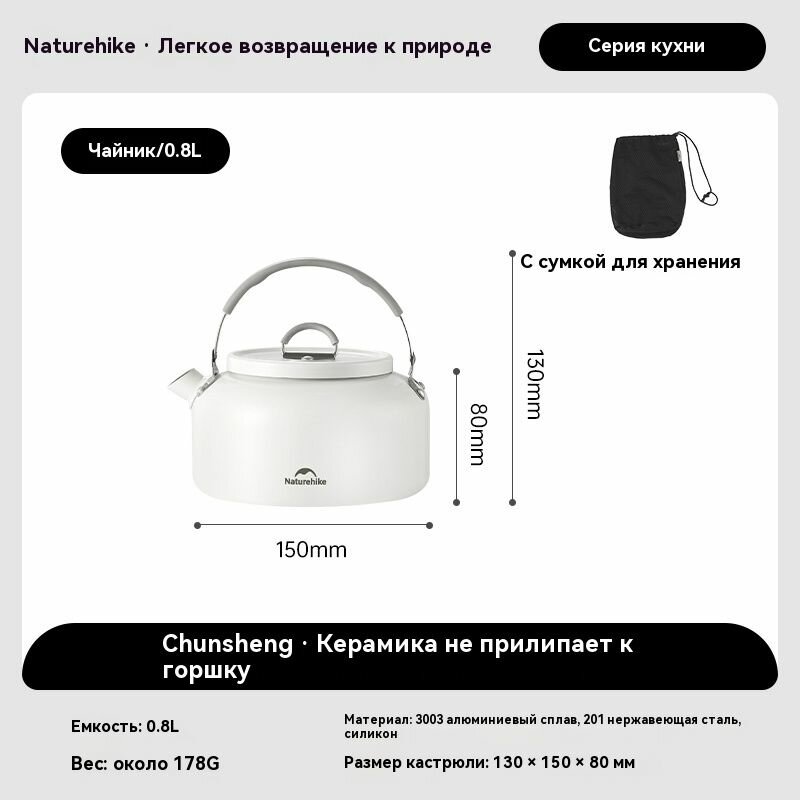 Naturehike Набор кастрюль CNK2450CF013