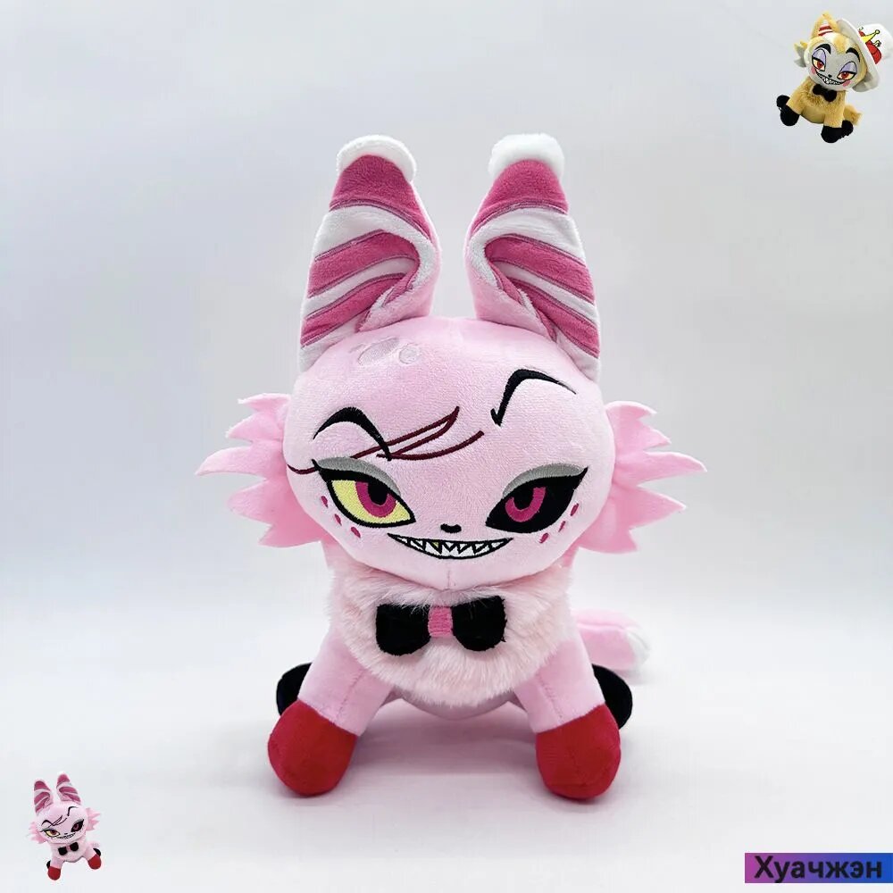 Мягкая игрушка Отель Хазбин / Hazbin Hotel - angel meow / 25см