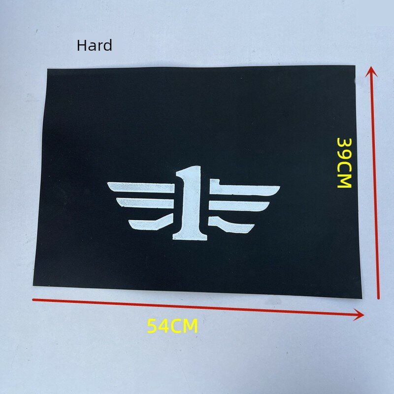 Резиновая накладка на брызговик для грузовика, 54см x 39см, прочный толстый материал, совместимость с тяжелыми