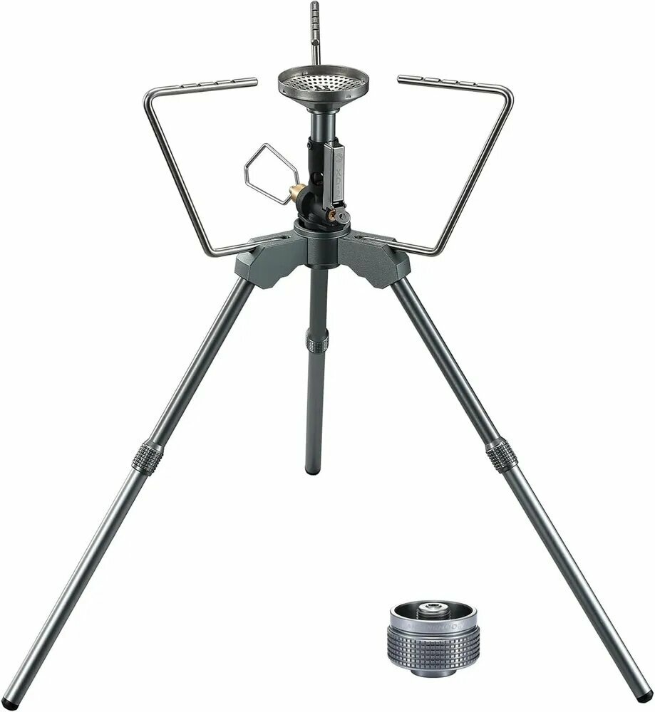 CAMPINGMOON Z01 складная картриджная плитка с микрорегулятором и подставкой без пьезоподжига