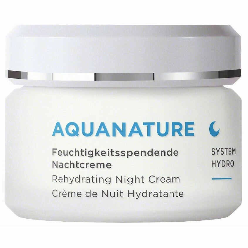 ANNEMARIE BORLIND Крем для лица ночной увлажняющий Aquanature Rehydrating Night Cream, 50 мл
