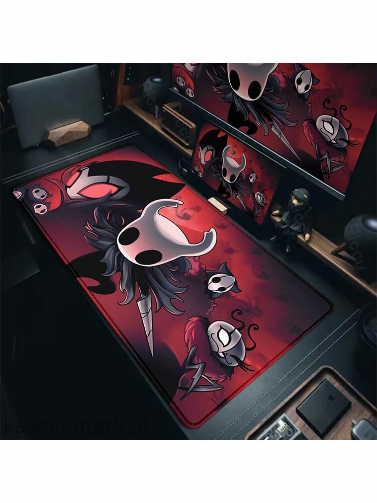 Игровой коврик Hollow Knight, 40 см x 90 см, нескользящая, водоотталкивающая поверхность