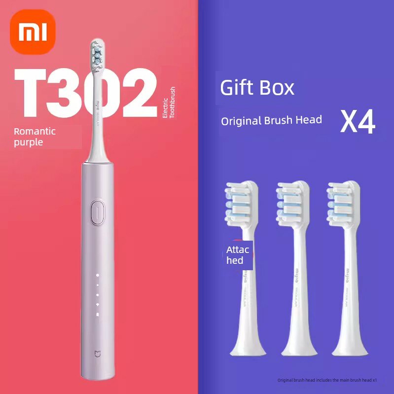 Электрическая зубная щетка Xiaomi T 302m Sonic, автоматическая электрическая зубная щетка для взрослых, студентов,