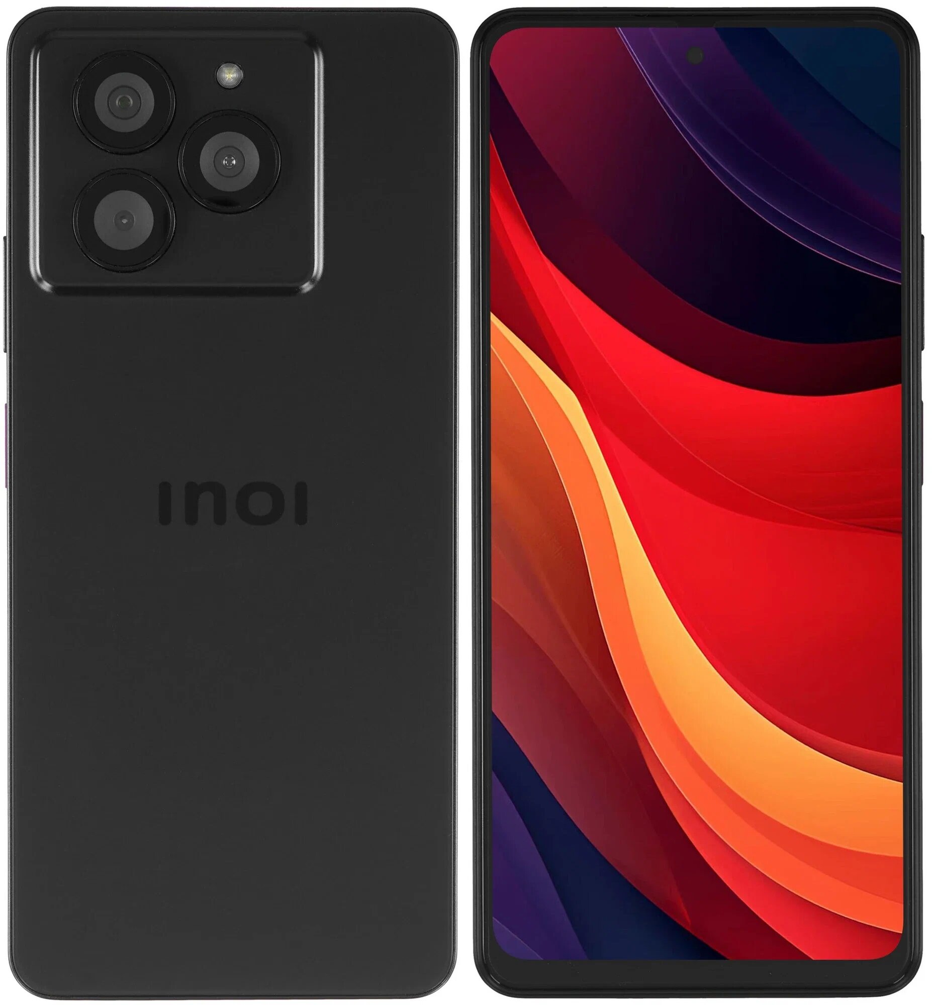 Смартфон INOI A75 Elegance 6+6*/256Гб Черный