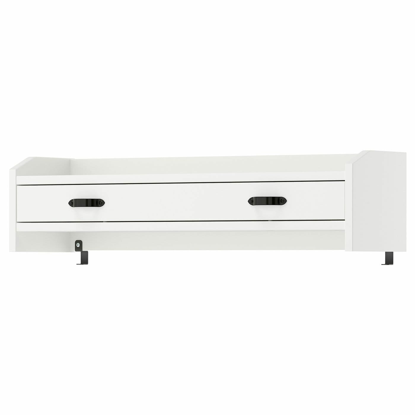 Надставка IKEA BRYTNING, белый, 73x19x18 см 306.097.46
