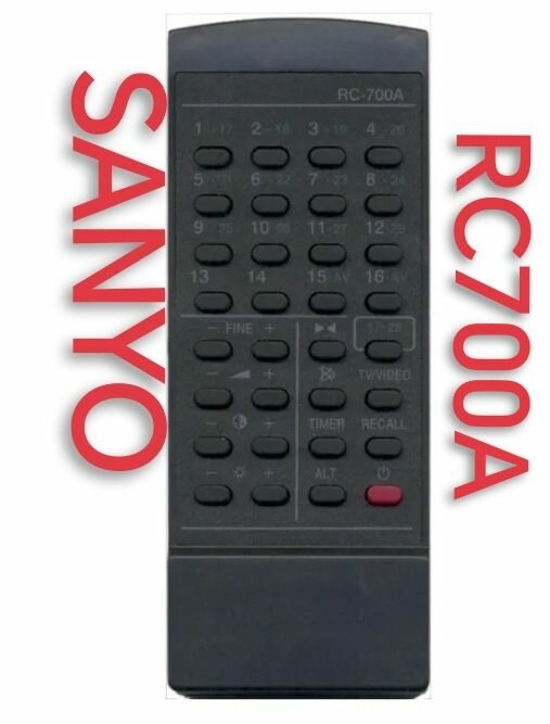 Пульт для Sanyo /саньо RC 700A
