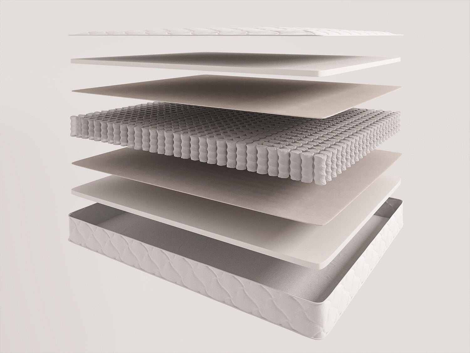 Матрас Evita Eco 120х200 анатомический средней жесткости Независимые пружины высота 19 см