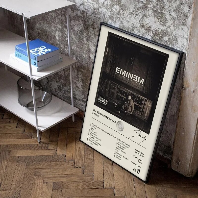 Eminem The Marshall Mathers LP, 40x50cm, без рамки
