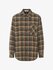 Рубашка  Check-pattern button-up shirt, размер 42, коричневый
