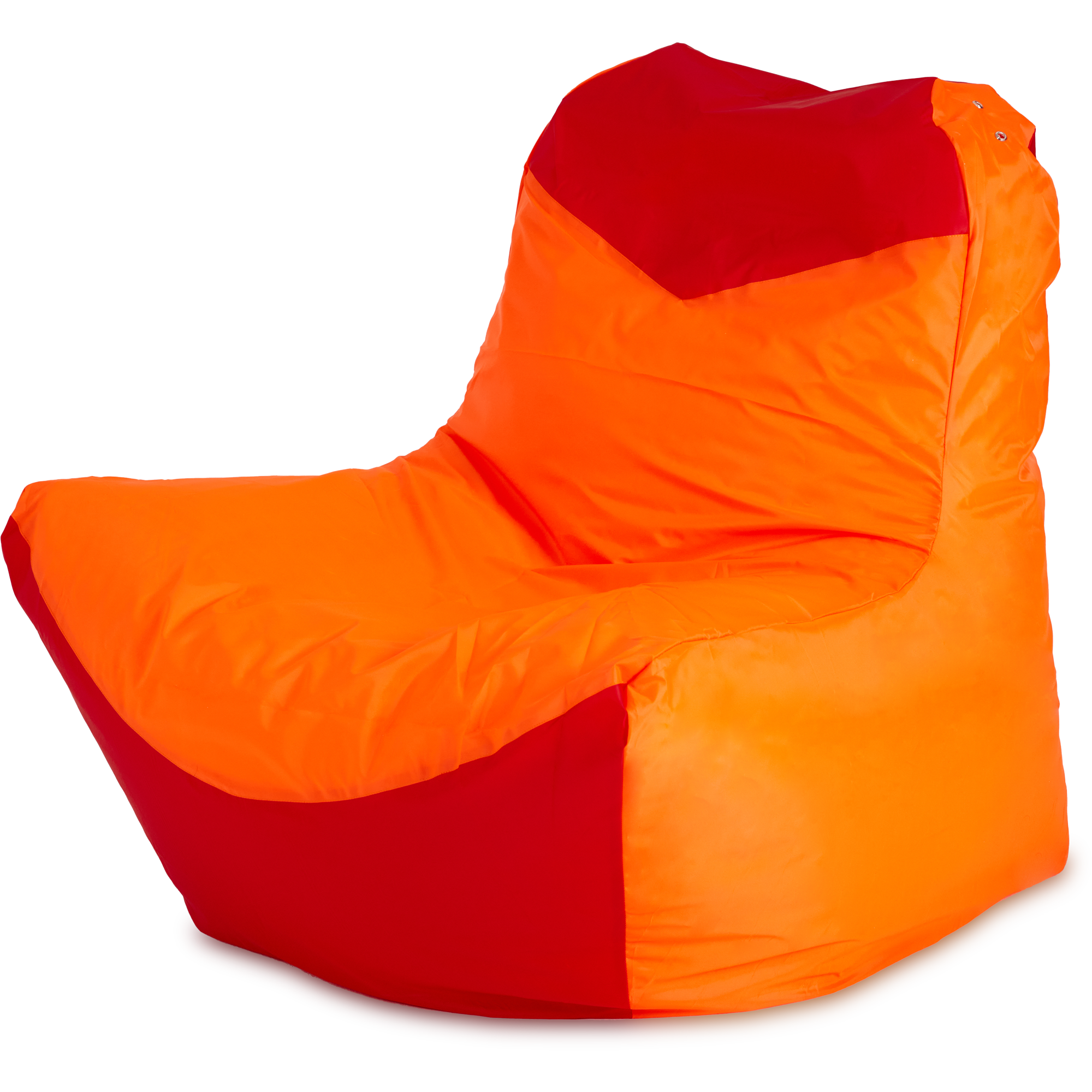 Кресло-мешок Пуффбери «Классическое», размер большой, Оксфорд Оранжевый и красный