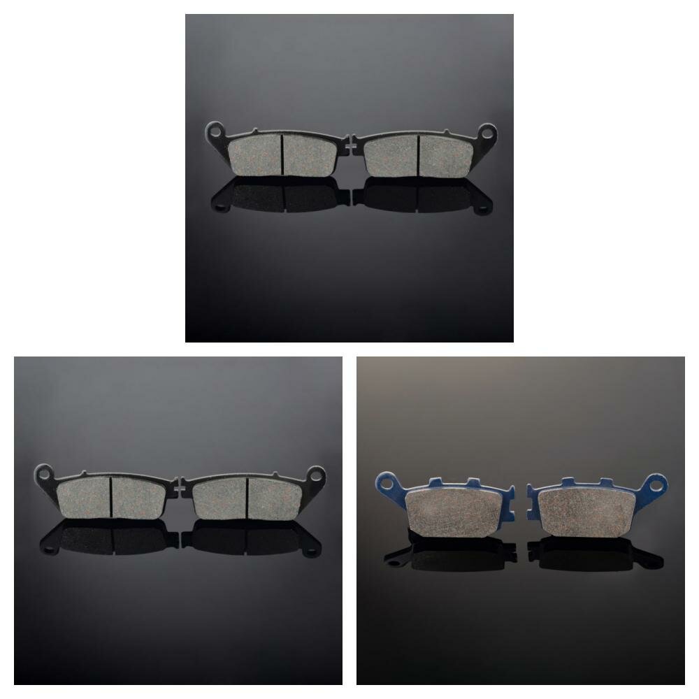 Полный комплект тормозных колодок для KAWASAKI Z 650 ER 650 2017-2020 (SB226, SB174)