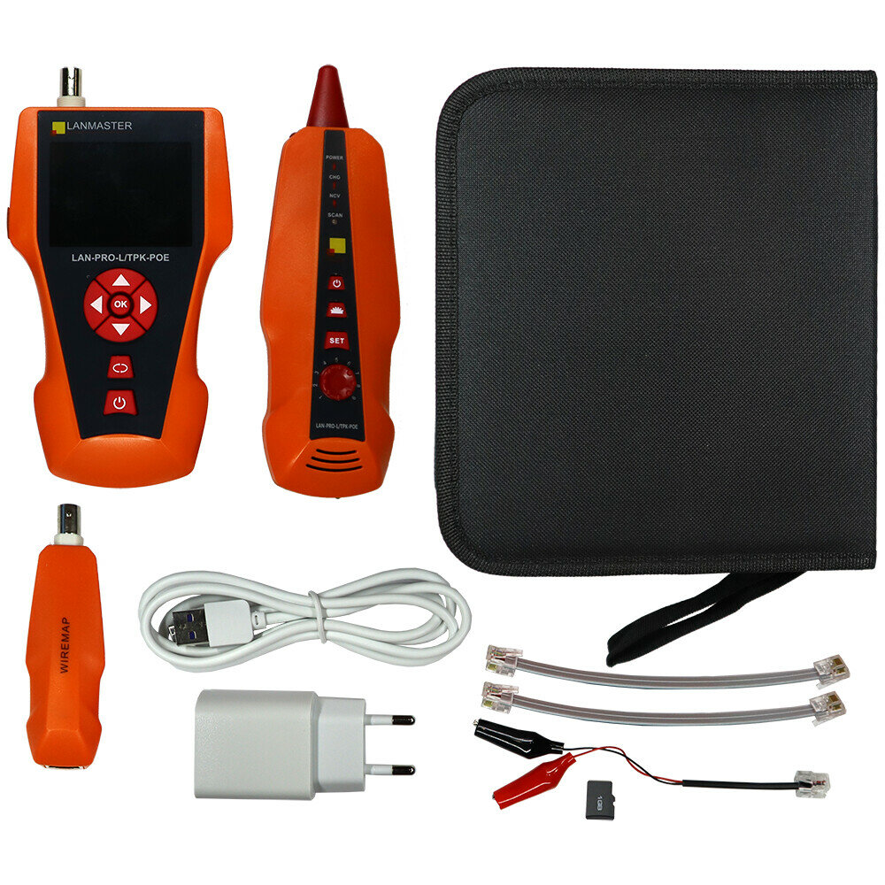 Тестер кабельный Lanmaster LAN-PRO-L/TPK-POE