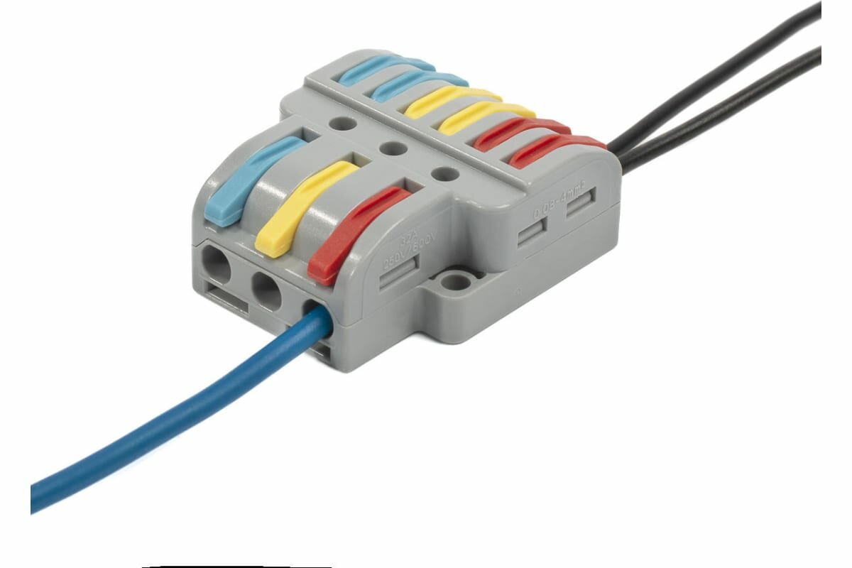 КВТ СМК 222-436 87643 ответвительная клемма для распределения питания и шинных соединений