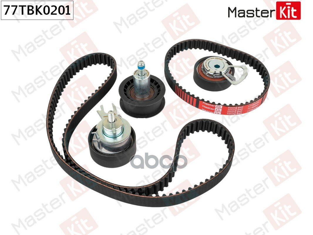77Tbk0201 Комплект Ремня Грм Vw Golf Vi (5K1) 2008 - 2013 MasterKit арт. 77tbk0201
