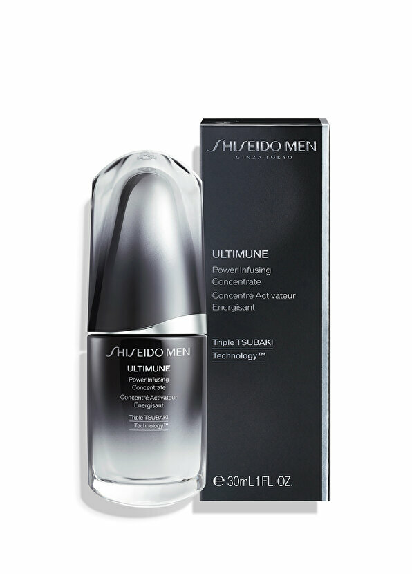 Концентрат восстанавливающий энергию кожи лица Shiseido Men Ultimune Power Infusing Concentrate, 30 мл.