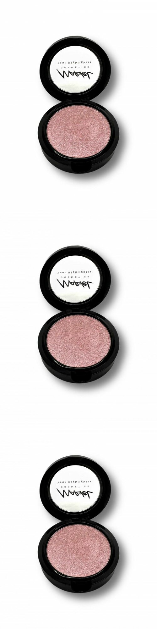 MARVEL COSMETICS Хайлайтер для лица и глаз H002, pink gold, 3 шт.