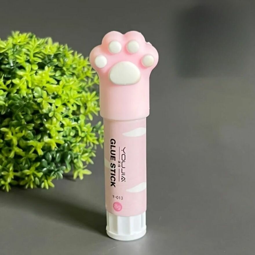 Клей-карандаш для школы и офиса, 8 г, белый