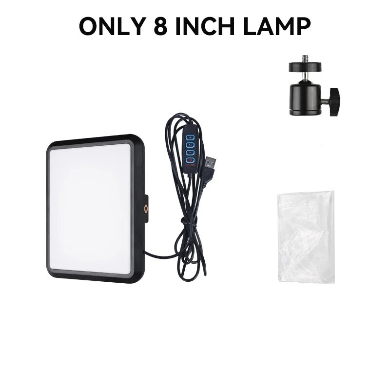 SZKOSTON двухцветный накамерный видеосвет only 8 inch lamp