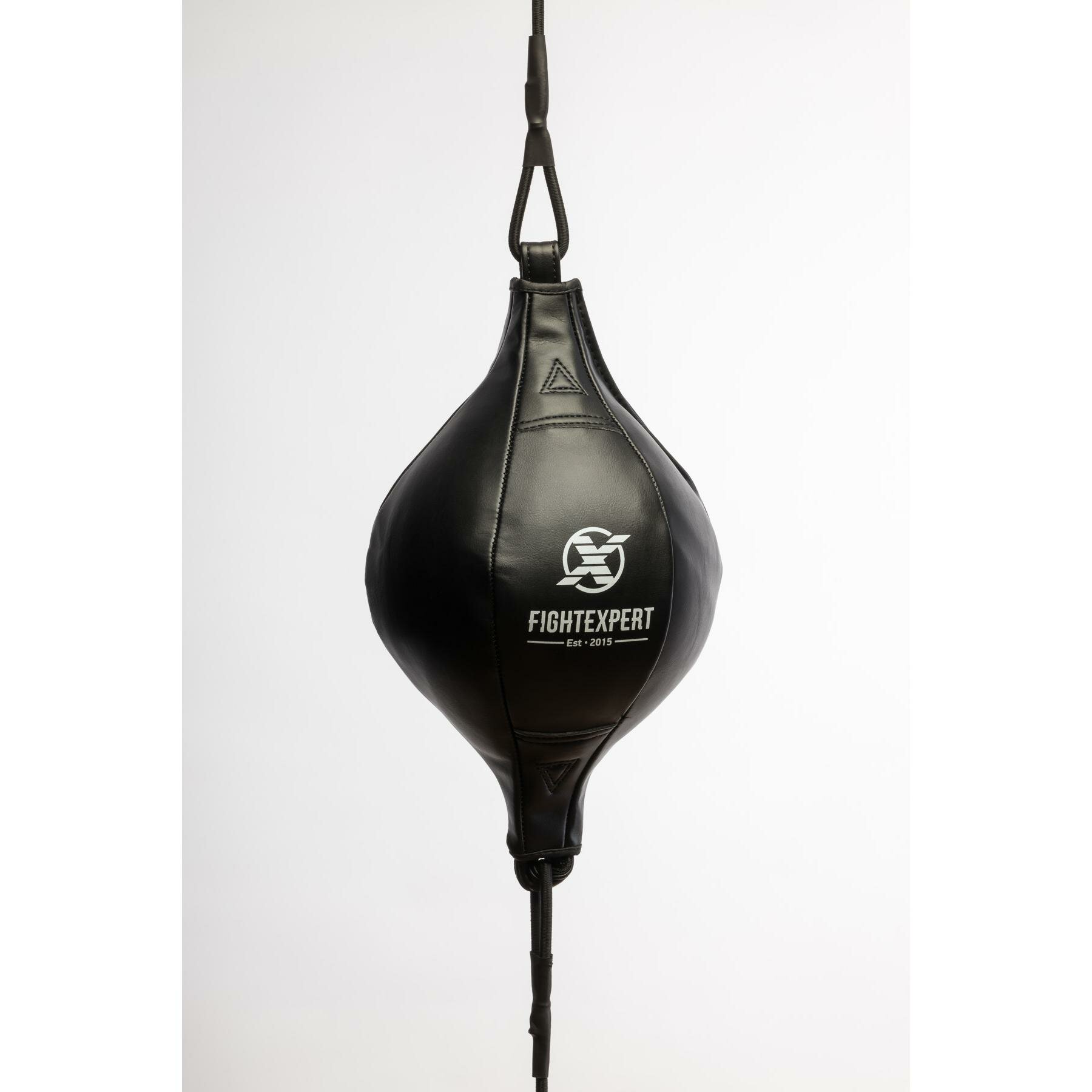 Тренажер "Fight Expert" 2X-Ball Бокс-шар на растяжках, черный