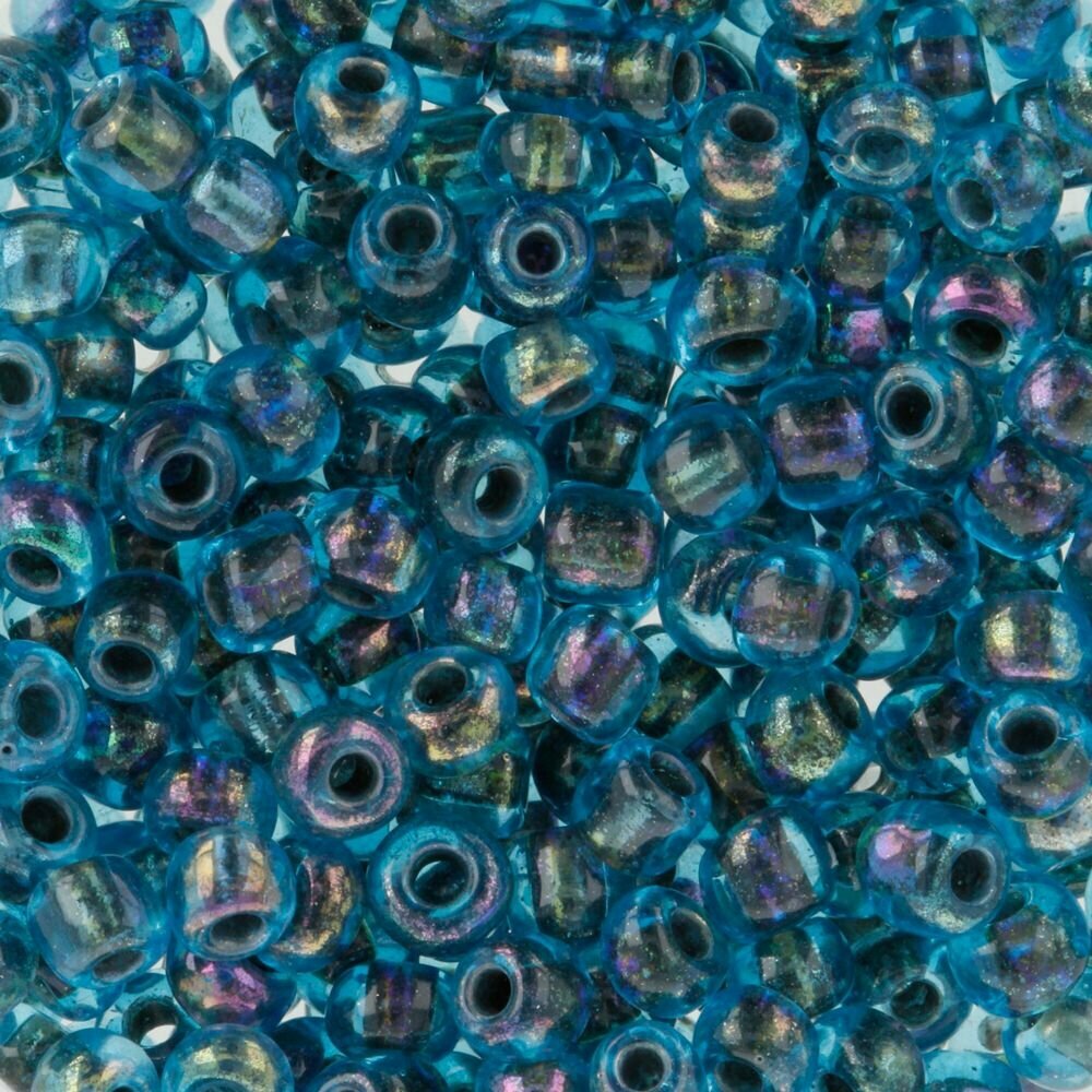 Бисер "Zlatka" GR 08/0 (0201-0228) 10 шт 10 г №0221 т. синий