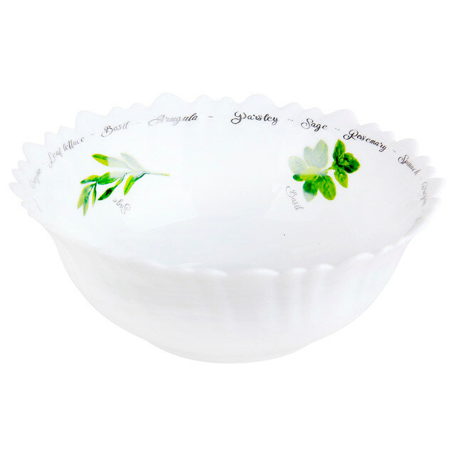 HOME COLLECTION Verdi салатник керамический, 18 см, объем 0,7 л, стиль сервировки стола