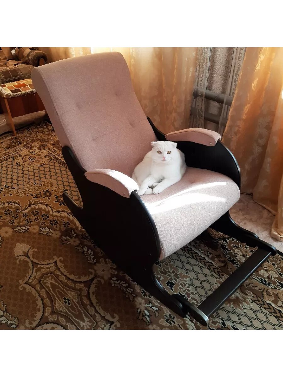 Кресло качалка взрослое Luxury