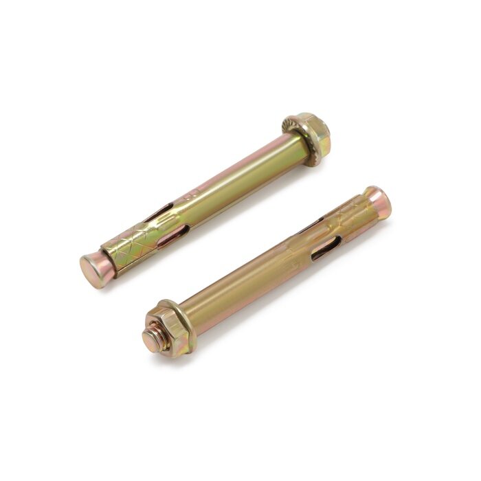 Анкерный болт тундра, с гайкой, оцинкованный, 8×65 мм, 175 шт.