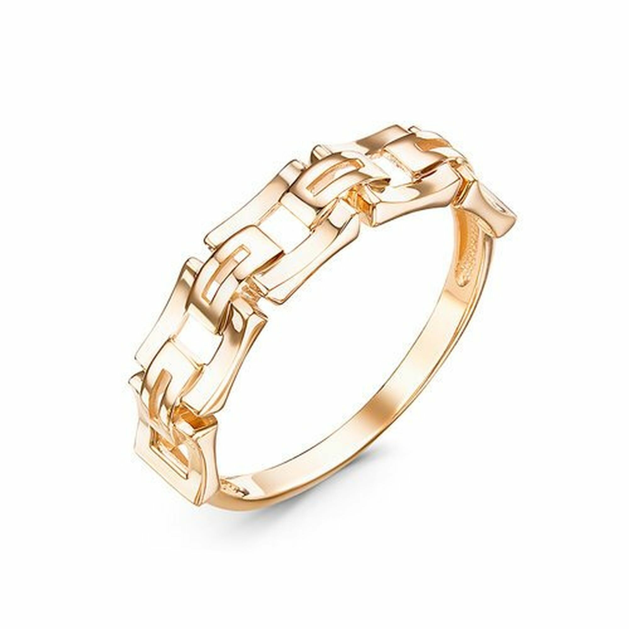 Кольцо, красное золото, 585 проба