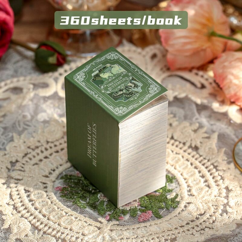 Бумага для скрапбукинга Mr.paper, 360 уникальных ретро-листов, набор для альбомов, открыток и декора, творческий комплект